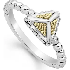 Lagos Ksl 9mm Pyramid Stacking Ring