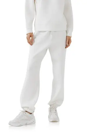 GREY LAB Drawstring Joggers - White