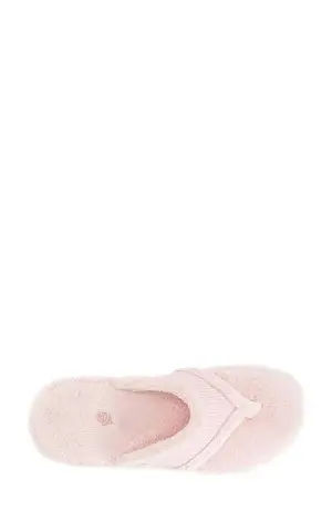 Acorn Waffle Spa Slipper - Pink