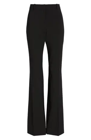BOSS Tropical Stretch Wool Trousers - Black