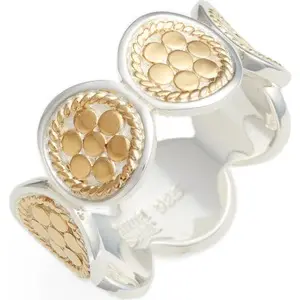 Anna Beck Signature Multi Disc Band Ring - Gold