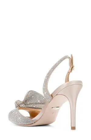 Badgley Mischka Rennie Embellished Slingback Sandal