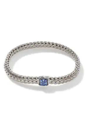 John Hardy John Hardy Icon Bracelet Blue Sapphire
