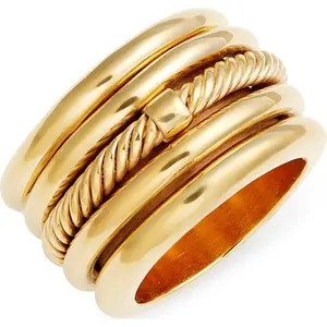 SOKO Uzi Statement Ring - Gold