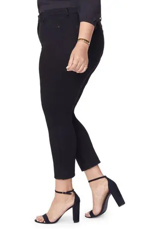 NYDJ Sheri Slim Leg Jeans - Black