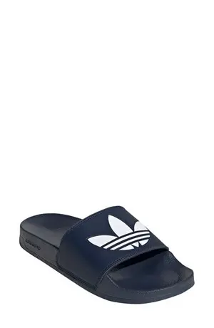 Adidas Adilette Lite Sport Slide Navy/ White/ Navy