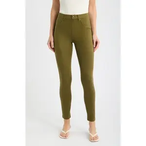 Hue Ultrasoft Denim Leggings - Dark Olive