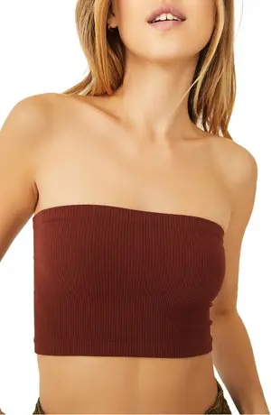 Free People Amelia Bandeau Bra Clove