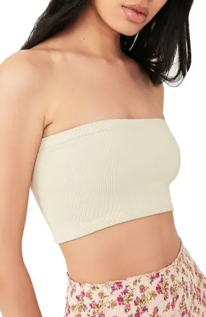 Free People Amelia Bandeau Bra Fava Bean
