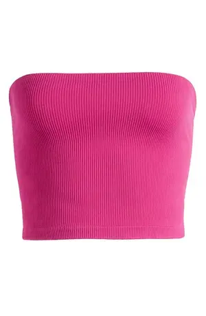 Free People Amelia Bandeau Bra Fucshia Festival