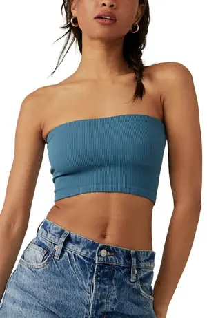 Free People Amelia Bandeau Bra Jeans