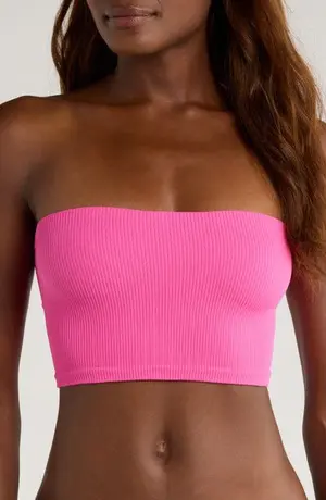 Free People Amelia Bandeau Bra Pinkerbelle