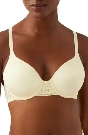 Wacoal Future Foundations Contour Underwire Bra Pastel Yellow