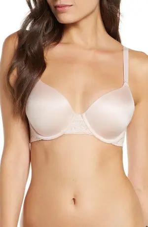 Wacoal Future Foundations Contour Underwire Bra Rose Smoke