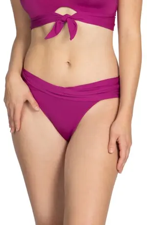 Robin Piccone Ava Twist Hipster Bikini Bottom Acai