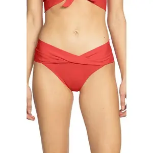 Robin Piccone Ava Twist Hipster Bikini Bottom Guava