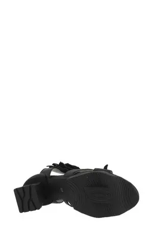 SPRING STEP SHOES Shelly Sandal - Black Leather