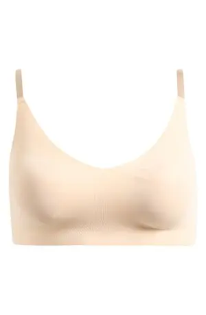 TRUE & CO Triangle Convertible Strap Bralette - Desert