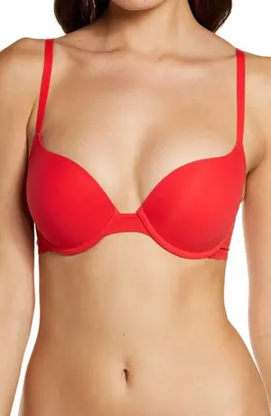 Natori Sheer Glamour Push-up Underwire Bra
