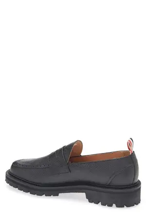 Thom Browne Penny Loafer - Black