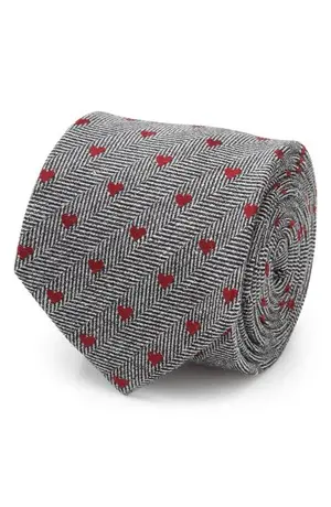 CUFFLINKS, INC. Herringbone Linen Neck Tie