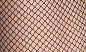 Oroblu Tricot Fishnet Tights - Black