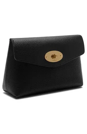 Mulberry Darley Leather Cosmetics Pouch - Black