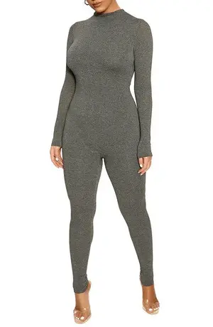Naked Wardrobe Nw Jumpsuit - Charcoal