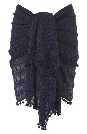 Melissa Odabash Embroidered Pareo