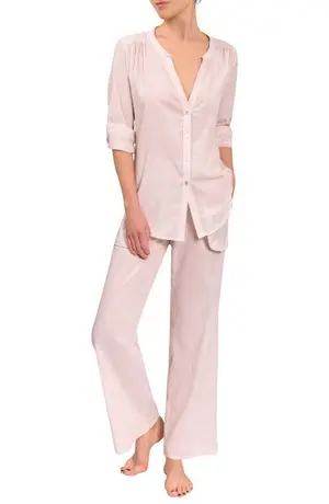 EVERYDAY RITUAL Jamie/simone Pajamas - Wheat