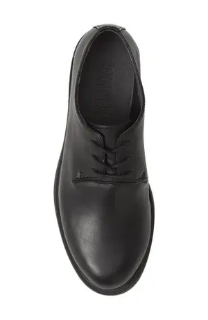 Camper Iman Wholecut Shoes - Black Leather