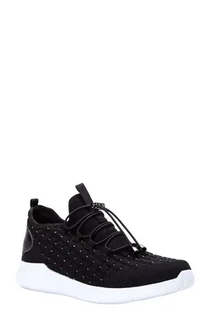 PROPET Travelbound Sneakers Black Metallic Fabric