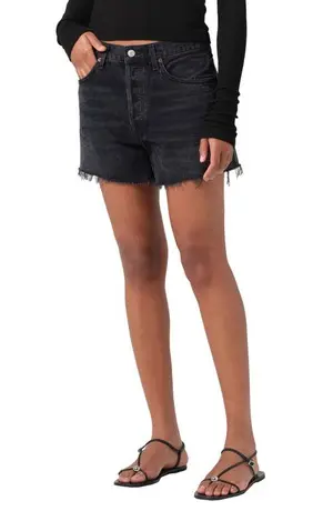 AGOLDE Parker Cutoff Shorts - Fright