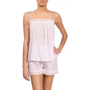 EVERYDAY RITUAL Ivy Poppy Short Pajama Set