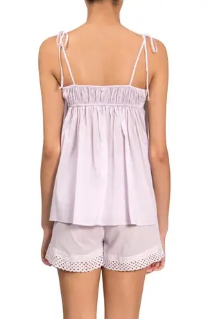 EVERYDAY RITUAL Ivy Poppy Short Pajama Set