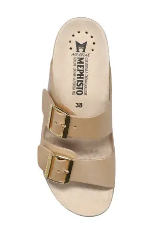 Mephisto Hester Slide Sandal - Platinum