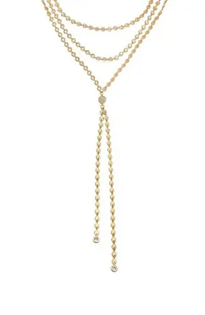 Ettika Cubic Zirconia Y-necklace
