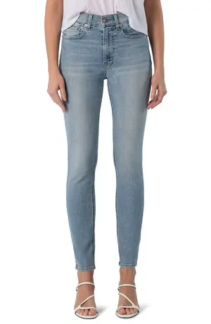 MODERN AMERICAN Soho High Waist Ankle Skinny Jeans