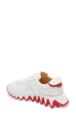 CHRISTIAN LOUBOUTIN Loubishark Sneaker - White