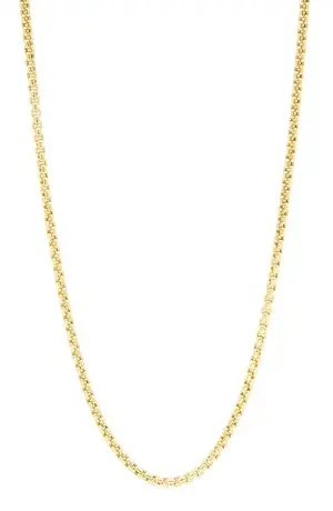 Bony Levy Bony Levy 14k Gold Box Chain Necklace White Gold