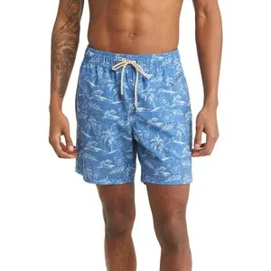 FAIR HARBOR Fair Harbor The Bayberry Swim Trunks Blue Island Hopper