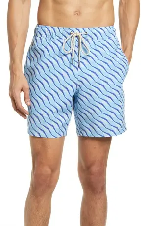 FAIR HARBOR Fair Harbor The Bayberry Swim Trunks Blue Seabay