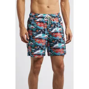 FAIR HARBOR Fair Harbor The Bayberry Swim Trunks Tropical