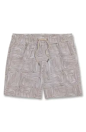 FAIR HARBOR The Bayberry Swim Trunks - Wavy Sands
