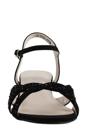 TOUCH UPS Lena Wedge Sandal - Black