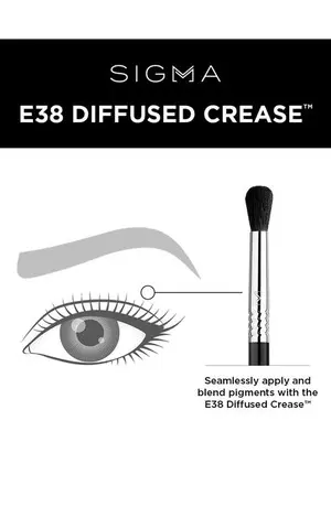 SIGMA BEAUTY E38 Diffused Crease™ Brush
