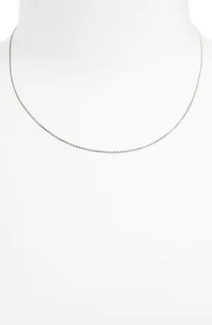 Monica Vinader Chain Link Necklace - Silver