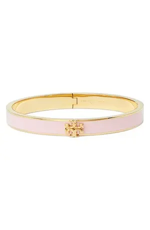 Tory Burch Tory Burch Kira Enamel Hinge Bracelet Tory Gold / Orchid Pink