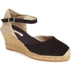 Toni Pons Black Platform Wedges