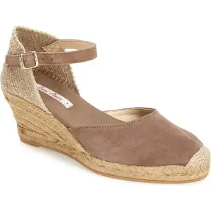 TONI PONS Lloret-5 Espadrille Wedge Sandal - Taupe